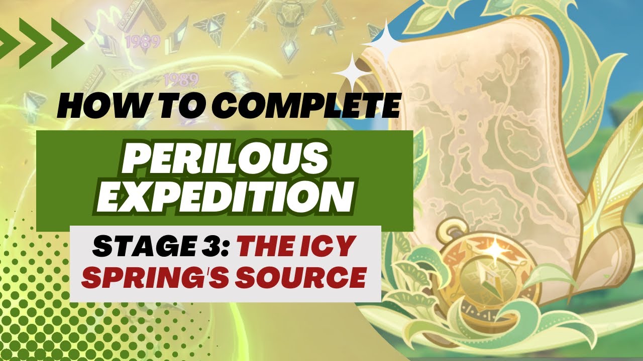 【Genshin Impact】Perilous Expedition Event | Stage 3: The Icy Spring's ...