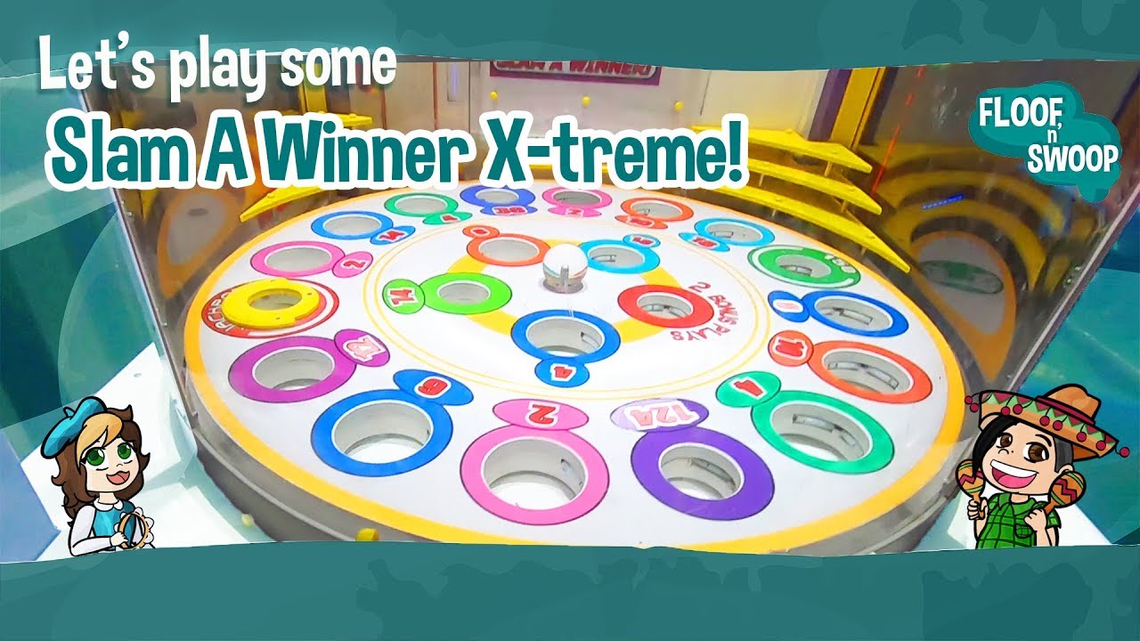 Slam-A-Winner X-treme Arcade Ticket Game by Benchmark Games - Floof n ...