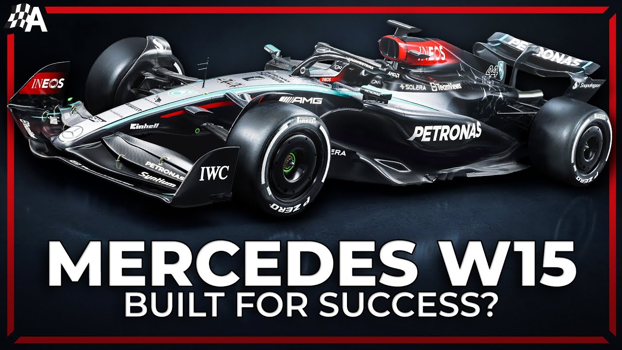 Mercedes W15 Revealed - A Complete Design Overhaul - YouTube