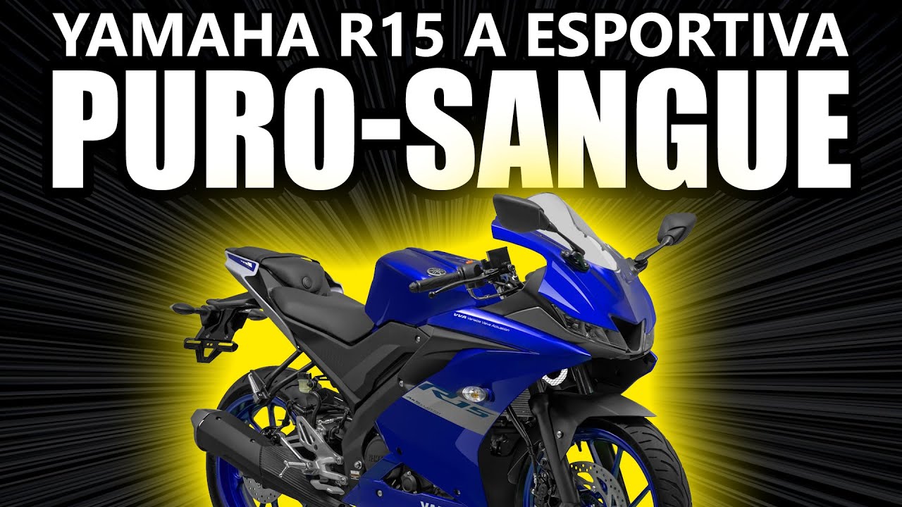 Yamaha R15 é uma esportiva puro-sangue que VALE A PENA - YouTube