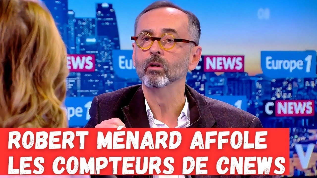 Robert Ménard affole les compteurs d’audience sur CNews. - YouTube