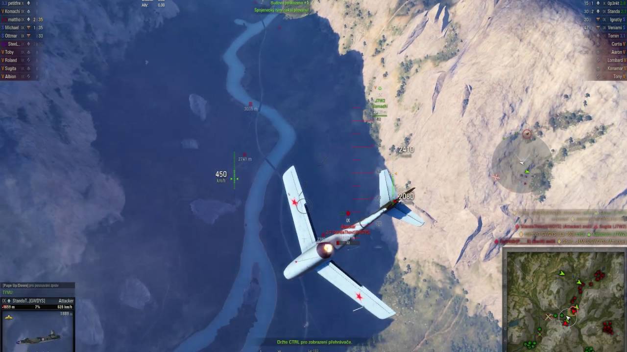 World of Warplanes Lavochkin La-160 gameplay - YouTube