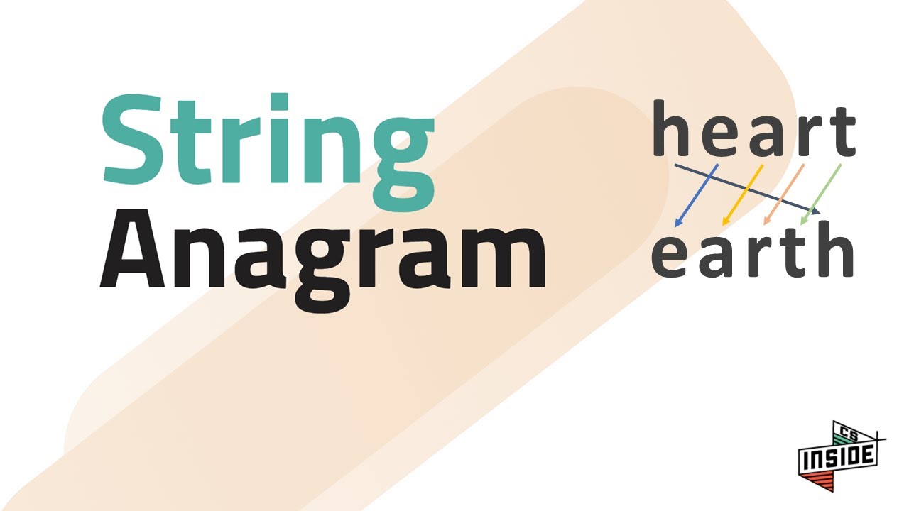 String Anagram | C program | Bangla - YouTube