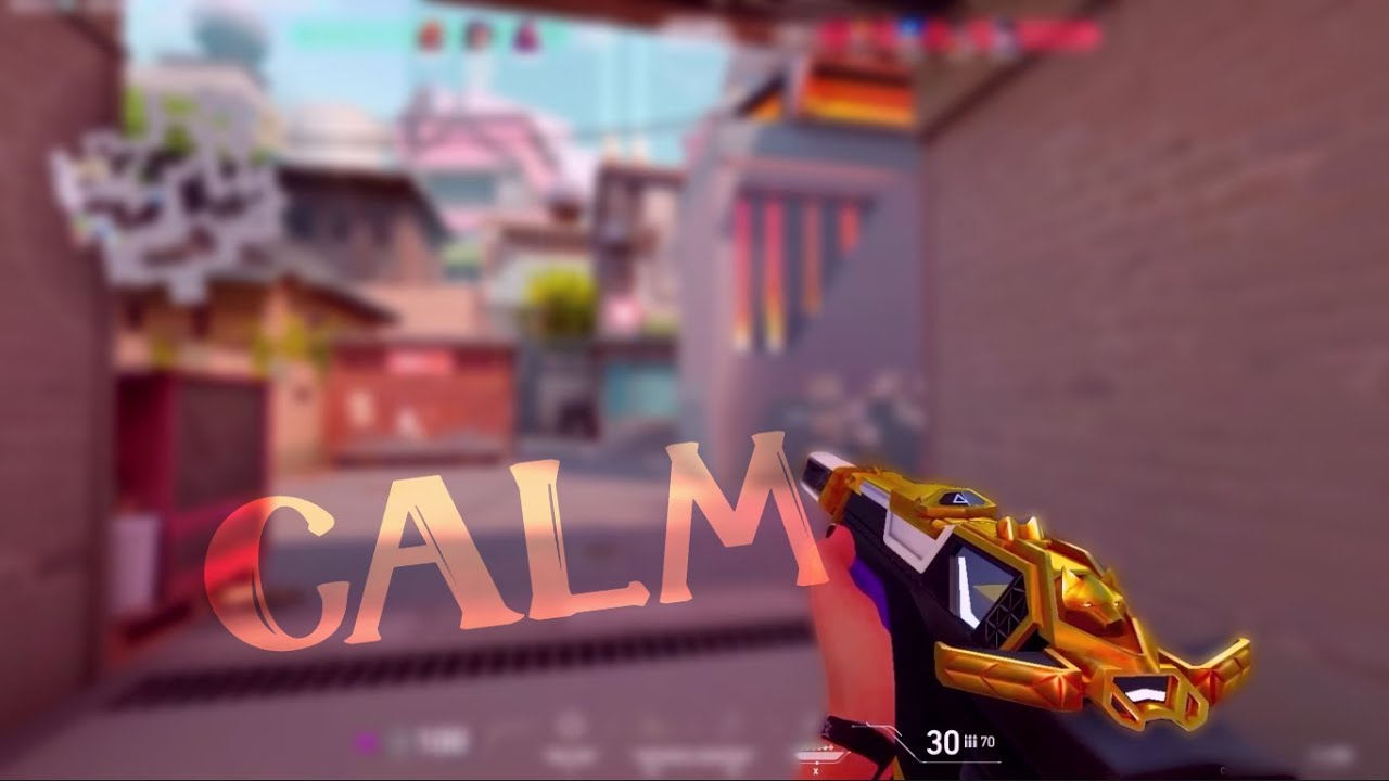 Valorant Calm aim (Kuranami Vandal + Prime Spectre) 🤍🤍 - YouTube