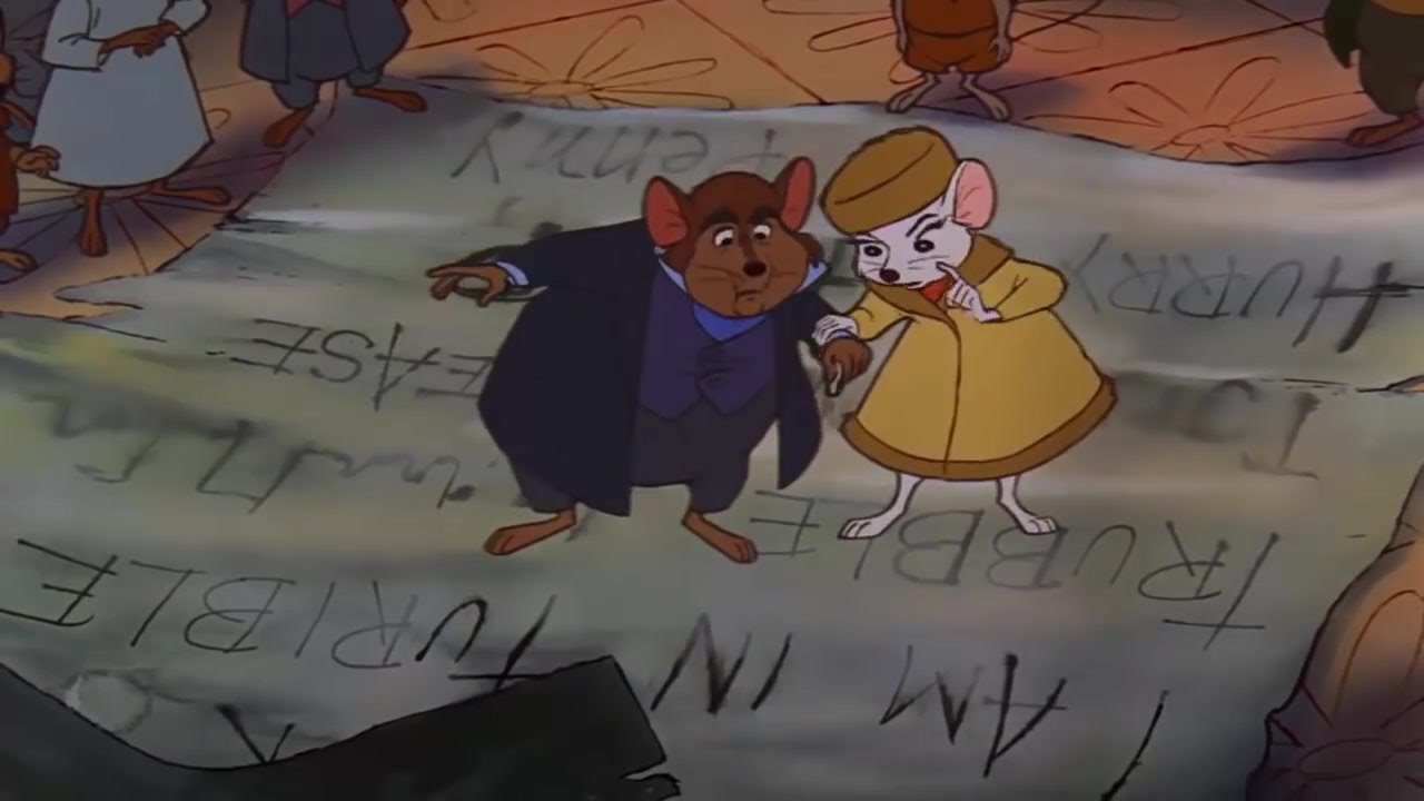 The Rescuers ♪ Bottle Scene HD ♥ Cartoon For Kids - YouTube