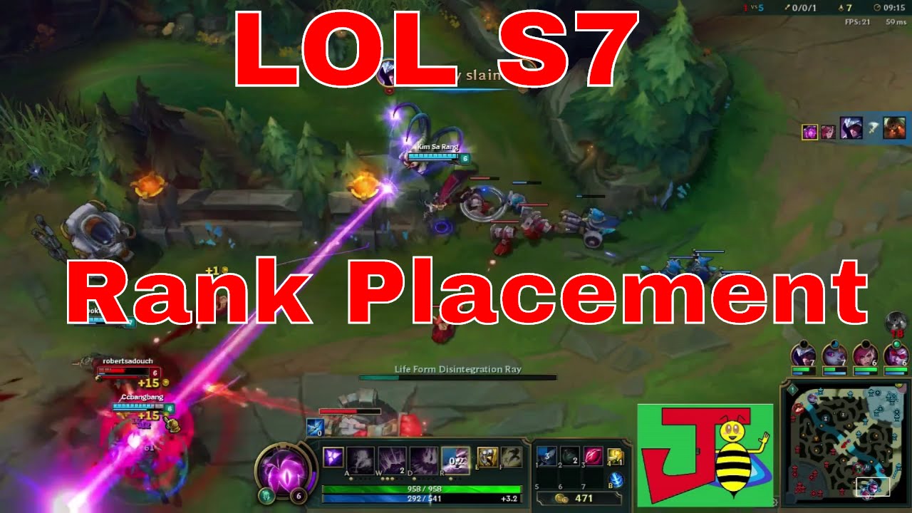 Season 7 Flex Rank Placements. Moment of Truth | League of Legends ...