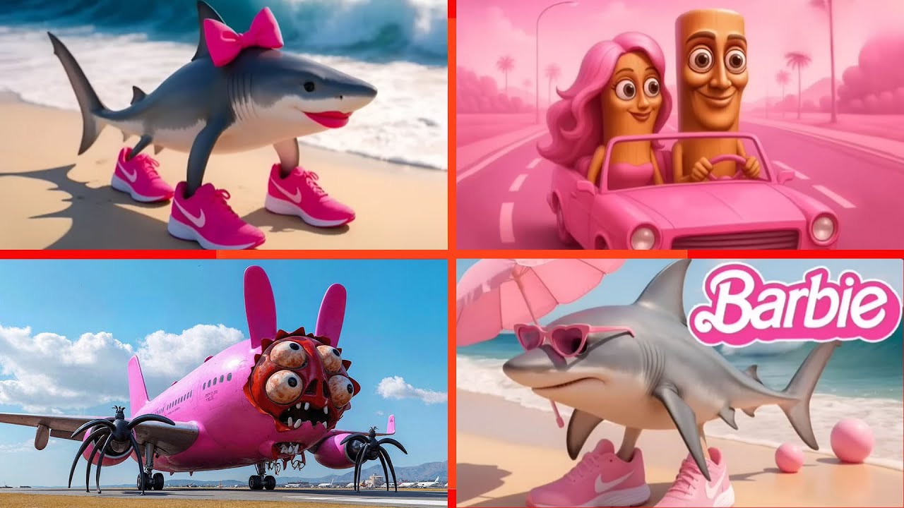 PINK BRAINROT BARBIE 🆚 BRAINROT ANIME 🆚 BRAINROT EXTINCTION 🆚 ...