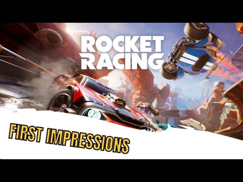 Playing Rocket Racing! First Impressions No Commentary Gameplay - YouTube