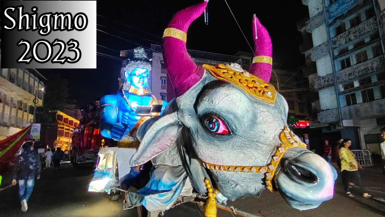 Shigmo floats parade in goa | 2023 . - YouTube