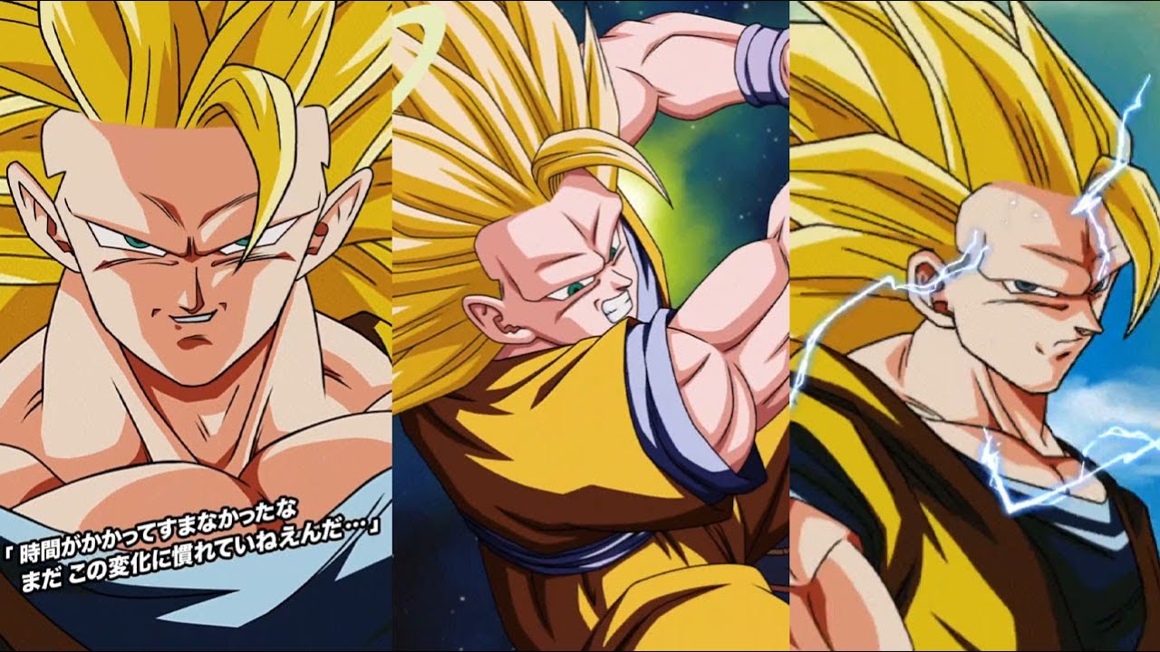 NEW DOKKANFEST SSJ3 ANGEL GOKU INTRO, NULLIFY, SUPER ATTACK + ACTIVE ...