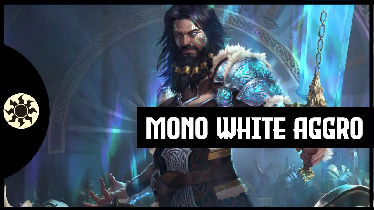 MONO WHITE Aggro Standard Deck Gameplay | Magic Arena | MTG Arena ...