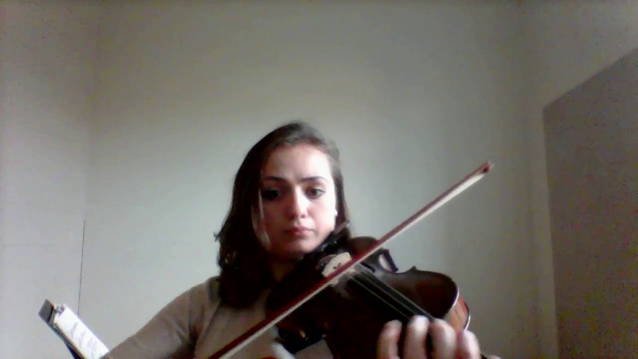 Santa at the Symphony Viola Played on Violin - YouTube