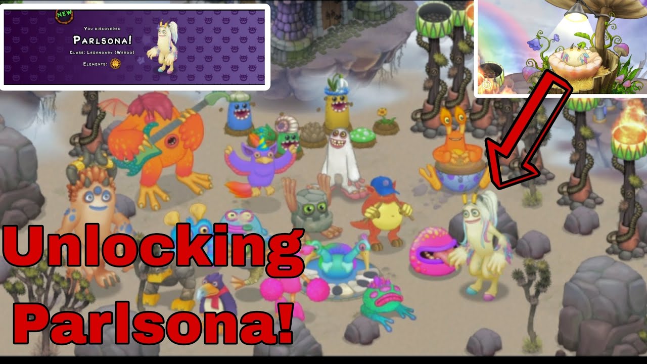Unlocking Parlsona! | My Singing Monsters! - YouTube