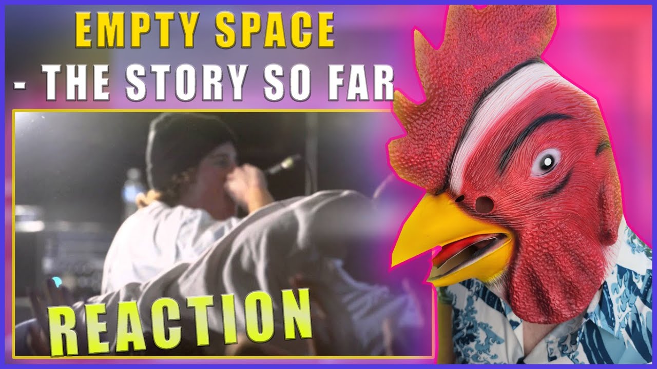 DYSLEXIA AT WORK | The Story So Far - Empty Space | ROOSTER REACTS ...