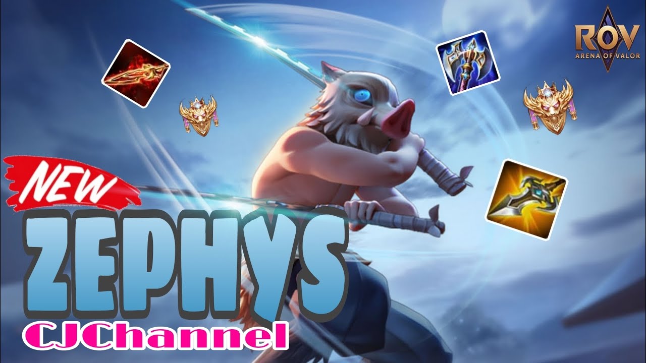 ROV : ZEPHYS เเนวทางเล่นเซฟิสป่า เเบบโหดๆเดินเกมไว ดุดันไม่เกรงใจใคร ...