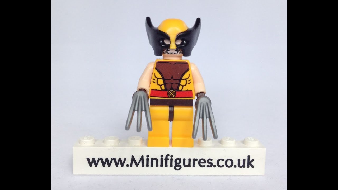 LEGO Wolverine X Men Minifigure Review - YouTube