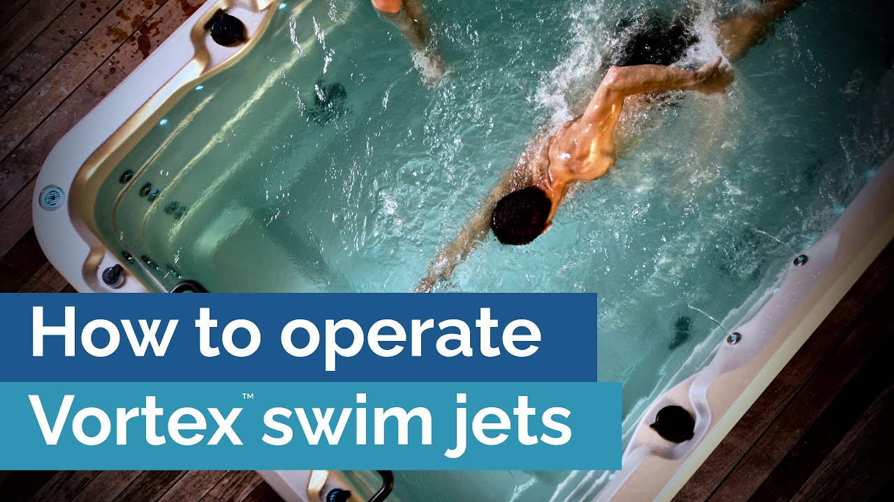 How to operate the swim jets on Vortex™ Aqualap Pro+ XD™ swim spa - YouTube