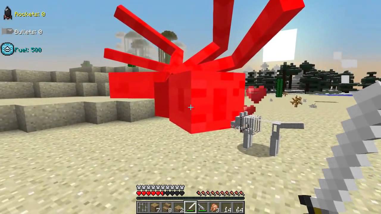 Minecraft | SPIDER QUEEN ATTACK!! | Custom Mod Adventure TDM - YouTube