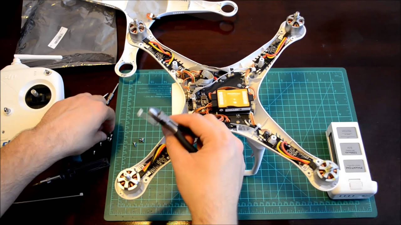 DJI Phantom 2, Vision, Vision+ How to Upgrade Compass Module - YouTube