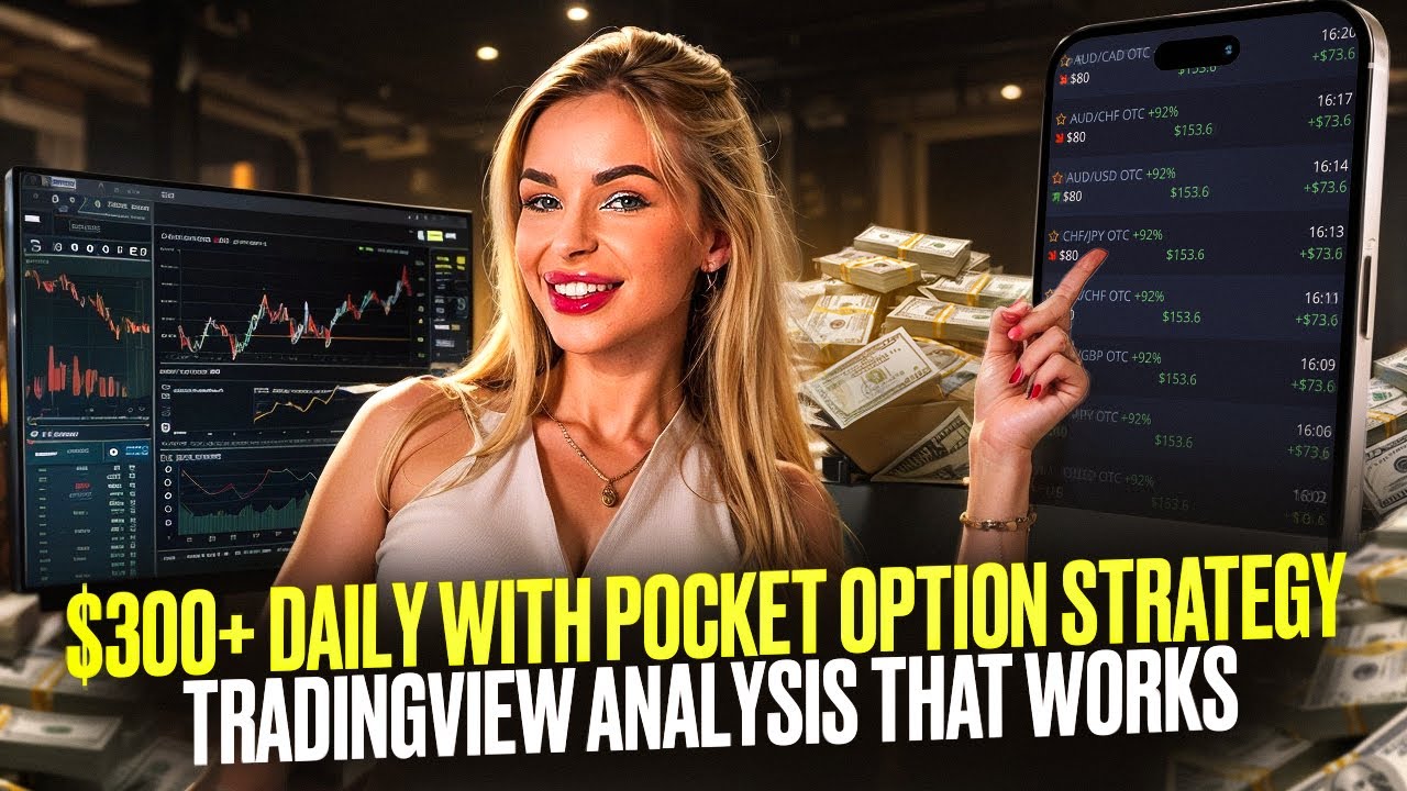 Make $300 DAILY with Pocket Option Strategy | Binary Options | Live Pocket Option - YouTube