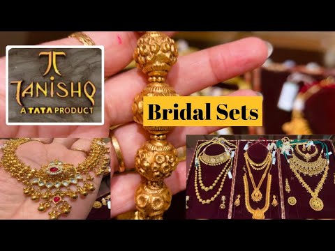 Tanishq 22k Gold Bridal Set Designs with Price/Kasumalai designs/Laxmi ...