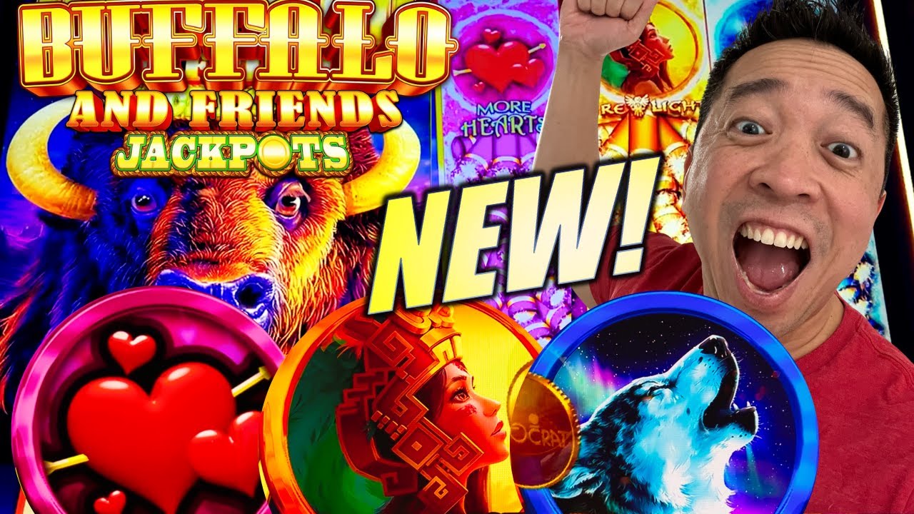 NEW!! BUFFALO AND FRIENDS JACKPOTS! OFFICIALLY MY NEW FRIENDS! 🦬 Slot ...