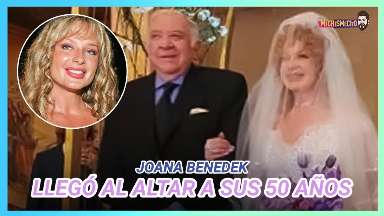 La actriz Joana Benedek reaparece a sus 50 años vestida de novia ...