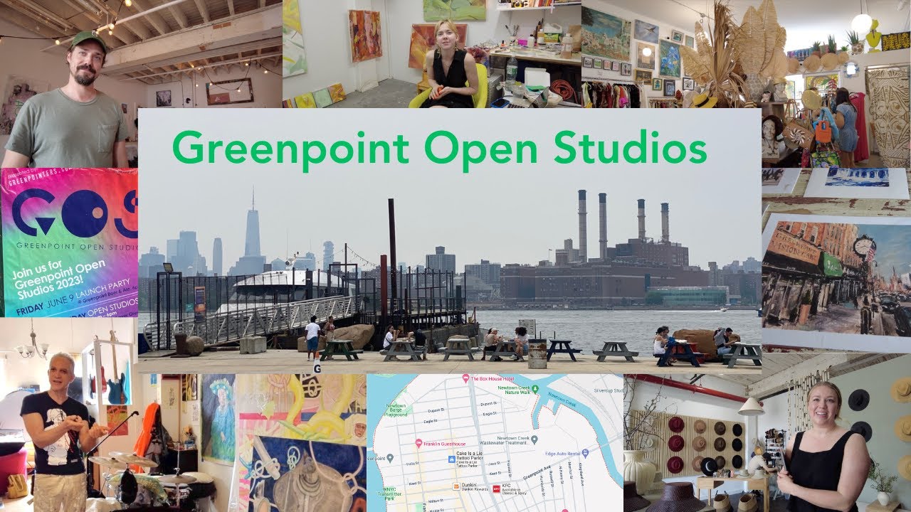 Greenpoint Open Studios - a NYC walking tour - YouTube