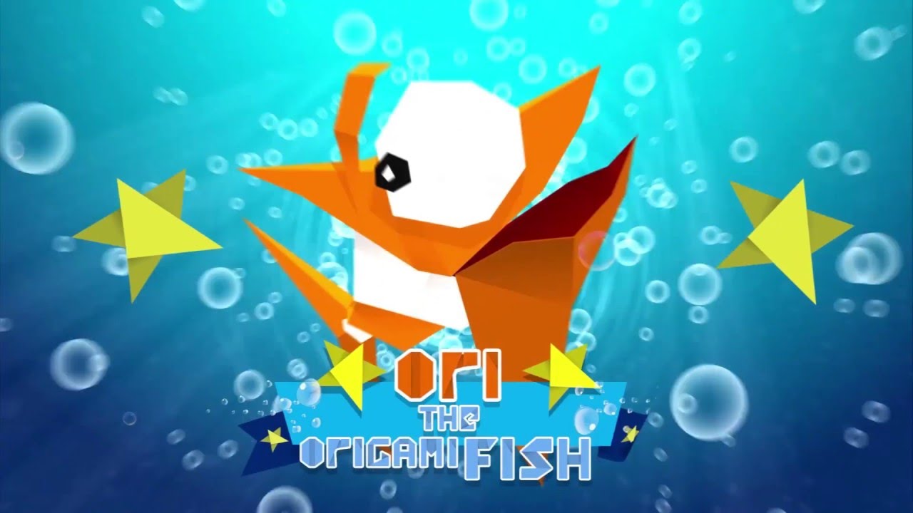 Ori the Origami Fish - YouTube