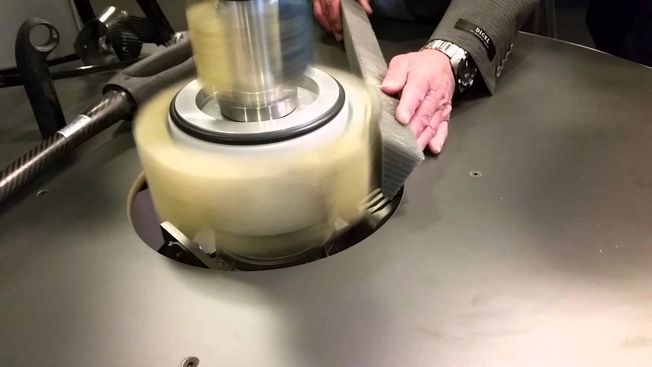 Sanding of honeycomb parts - Flex Trim - YouTube