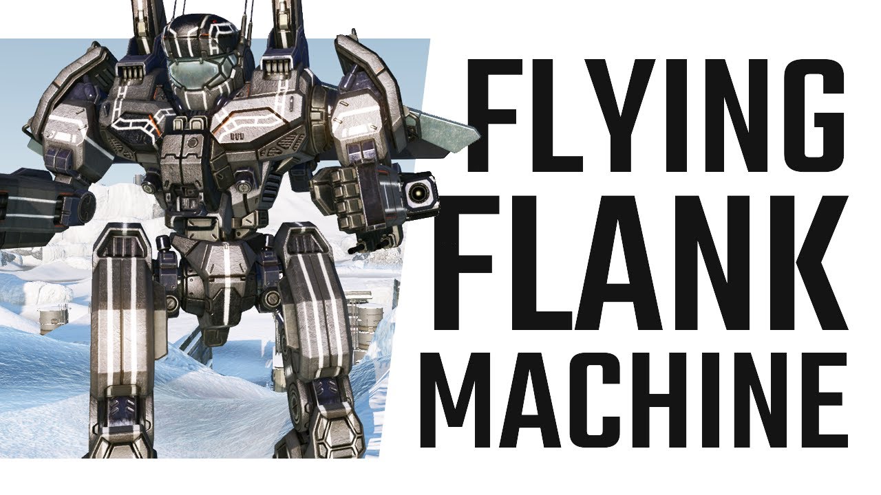 The Flying Flank Machine - Phoenix Hawk Spectre Build - Mechwarrior ...