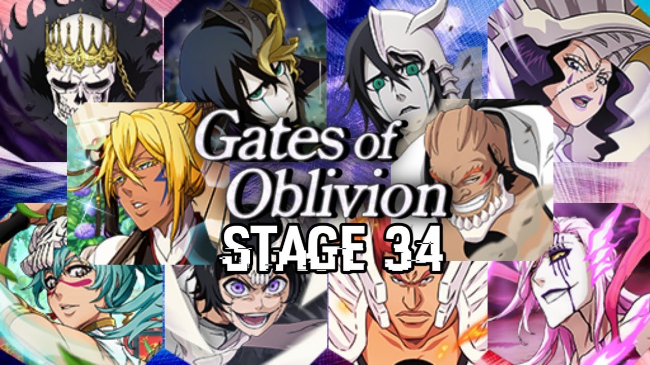 Senkaimon Gate Of Oblivion Stage 34 || BLEACH BRAVE SOULS - YouTube