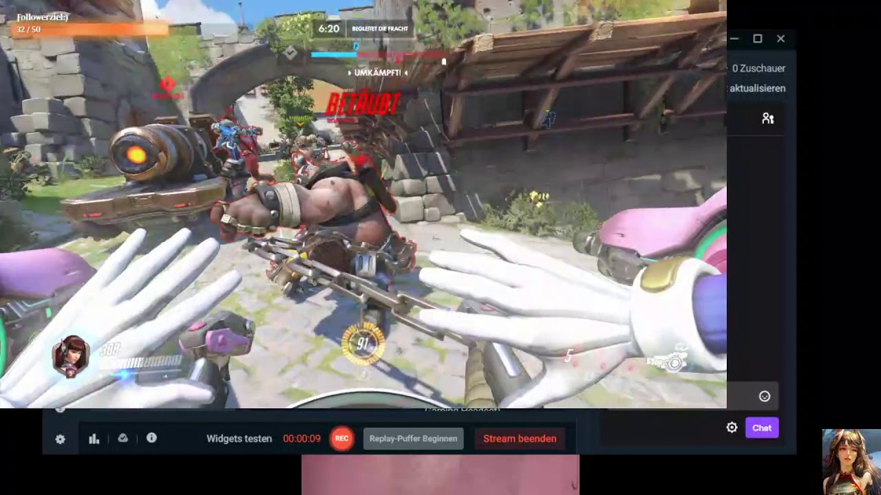 Das Spiel ist voll was für mich - Overwatch Gameplay Deutsch German ...