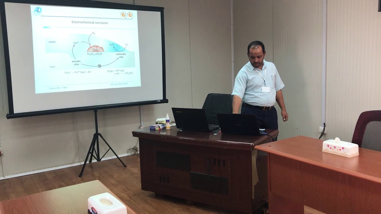 Al Delma oil movements and storage - corrosion training - YouTube