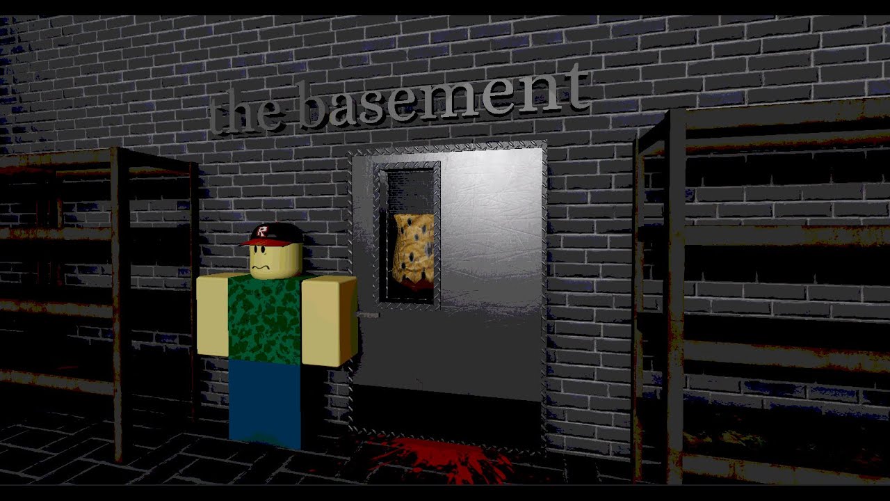 The Basement | A Horror short (roblox animation) - YouTube