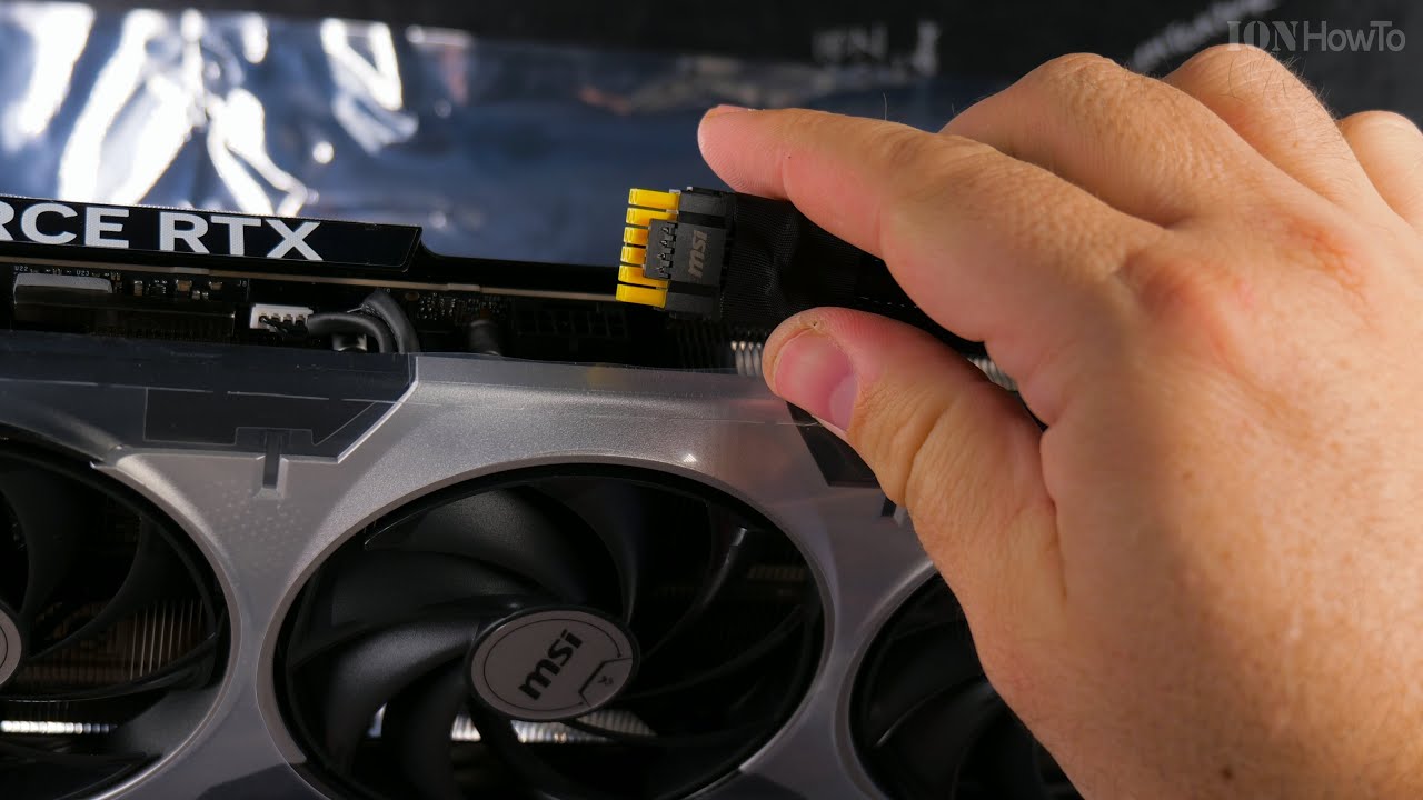 RTX 5080 GPU Plug in 12VHPWR High Power Connector - YouTube