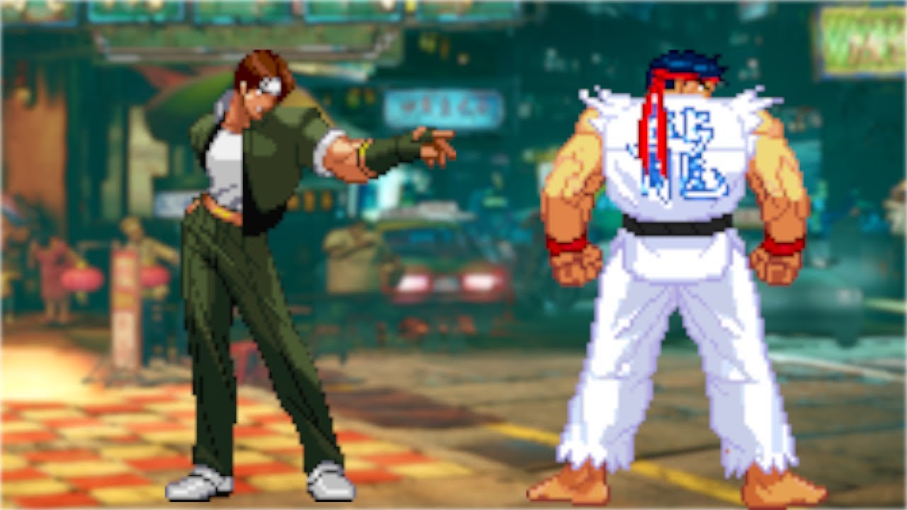 KYO KUSANAGI VS RYU! - YouTube