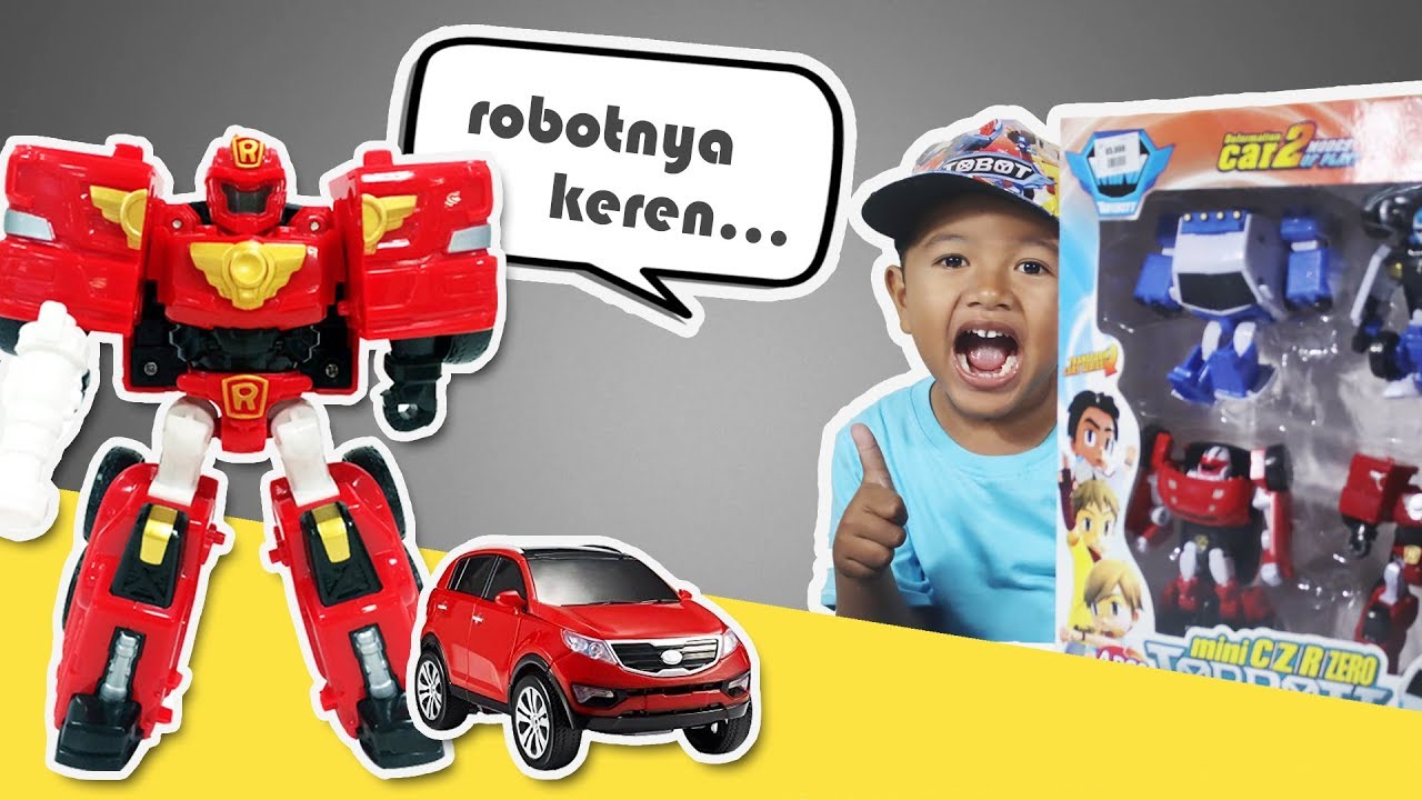 Mainan Tobot Baru Untuk Anak - Unboxing Mainan Tobot Murah C R Z Zero ...