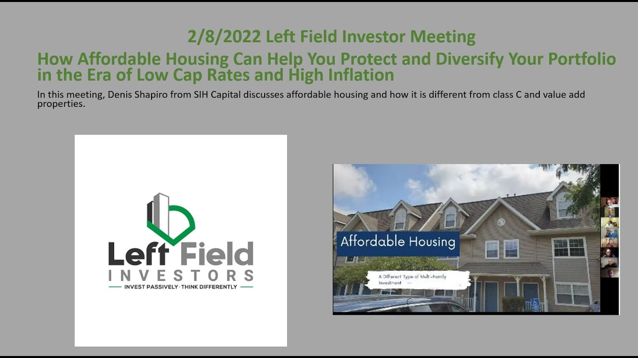 2/28/2022 LFI Meeting - Denis Shapiro from SIH Capital discusses ...