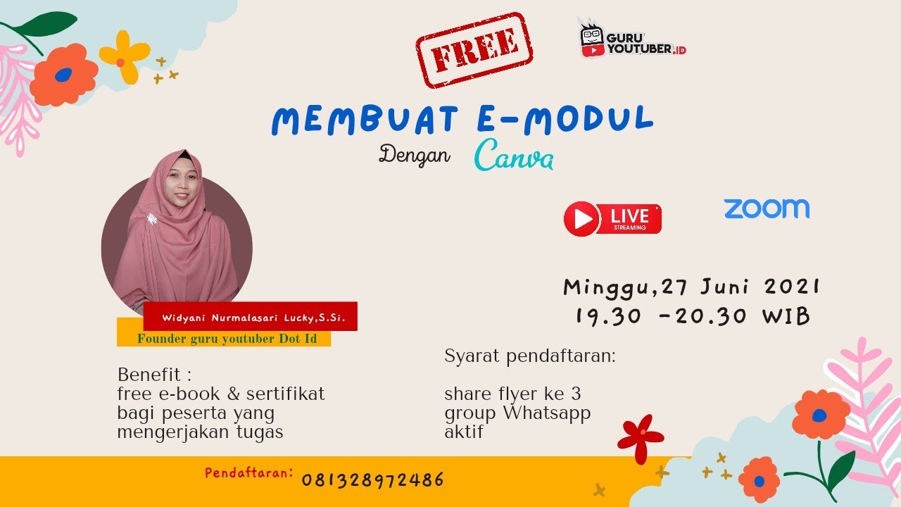Membuat E-modul dengan Canva - YouTube