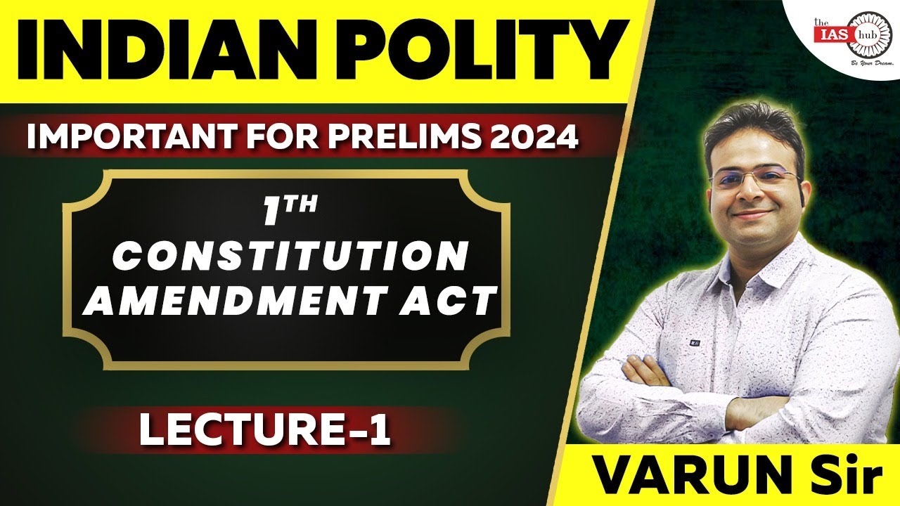 Important Constitutional Amendments | 1st Constitutional Amendment Act ...