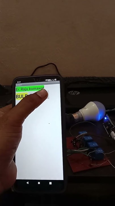 ESP 8266 IOT BASED PROJECT ALSO COMPATIBLE WITH MOBILE, CONTROL ANYTHING ANY WHERE - YouTube