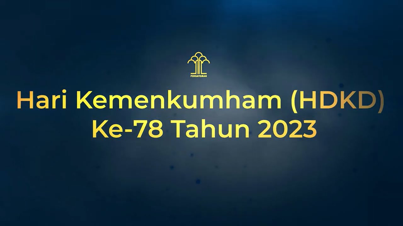 Testimoni Hari Kemenkumham HDKD 2023 - YouTube