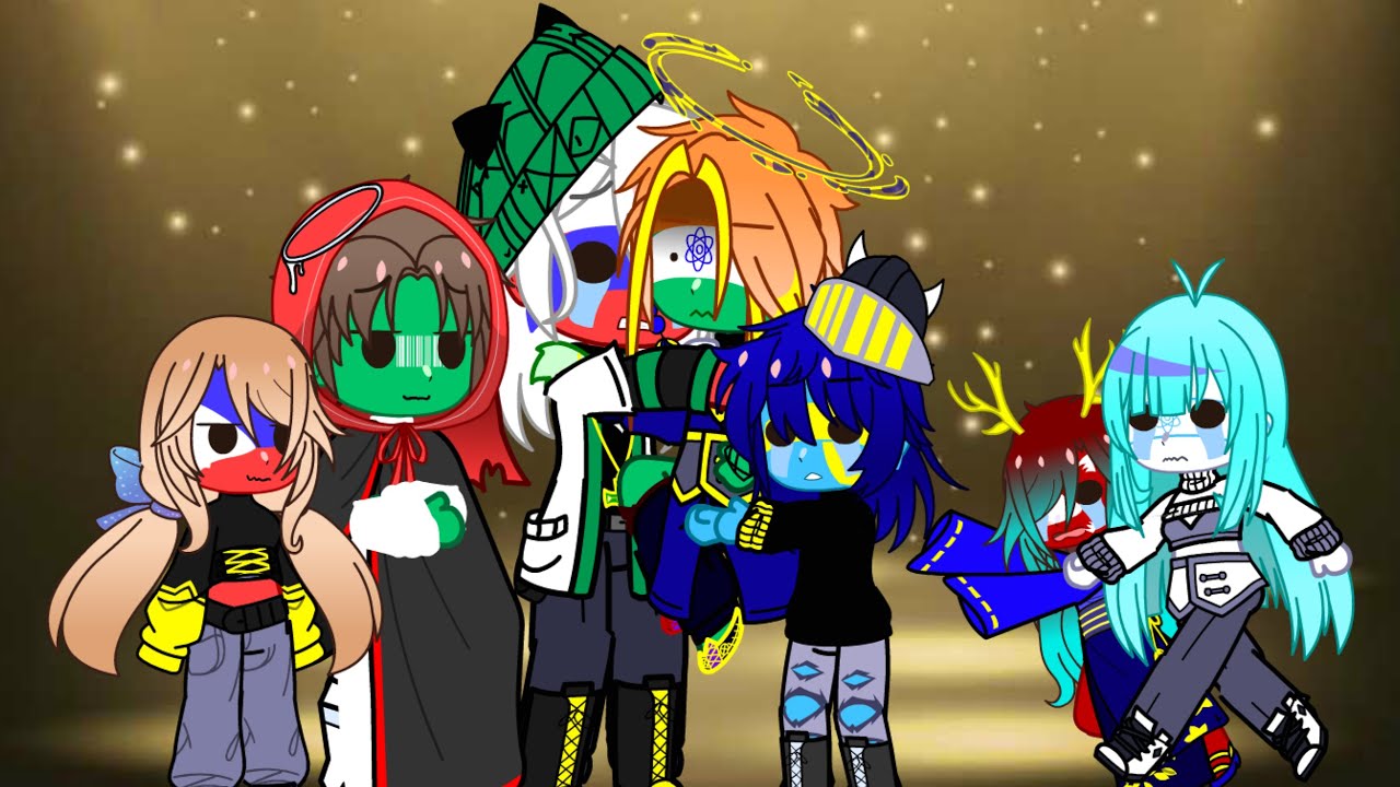 INDIA SAVED CHINA!? // COUNTRY HUMAN // GACHA LIFE // SXKAIFR - YouTube