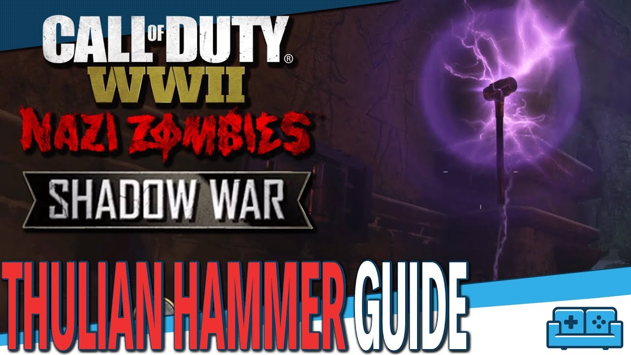 COD: WW2 | DLC 4 | Zombies Frozen Dawn - THULIAN HAMMER GUIDE - YouTube
