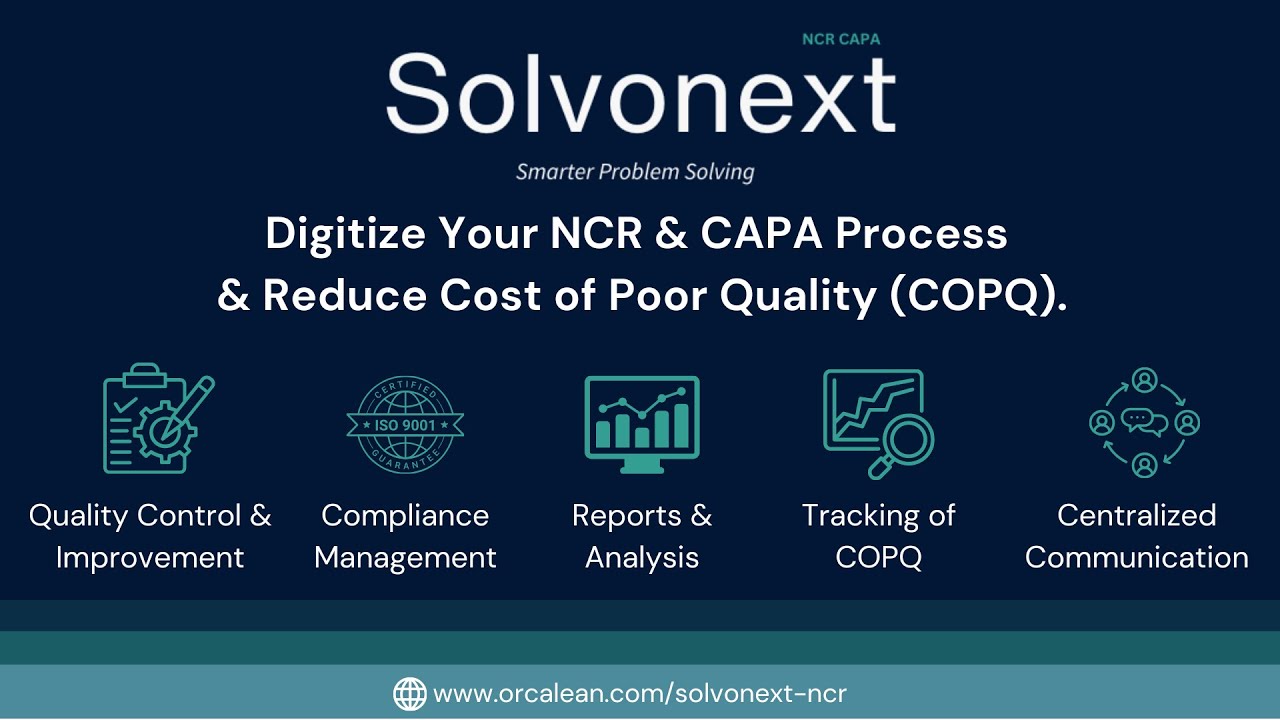 Digitize Your NCR & CAPA Process | Reduce Cost of Poor Quality ...