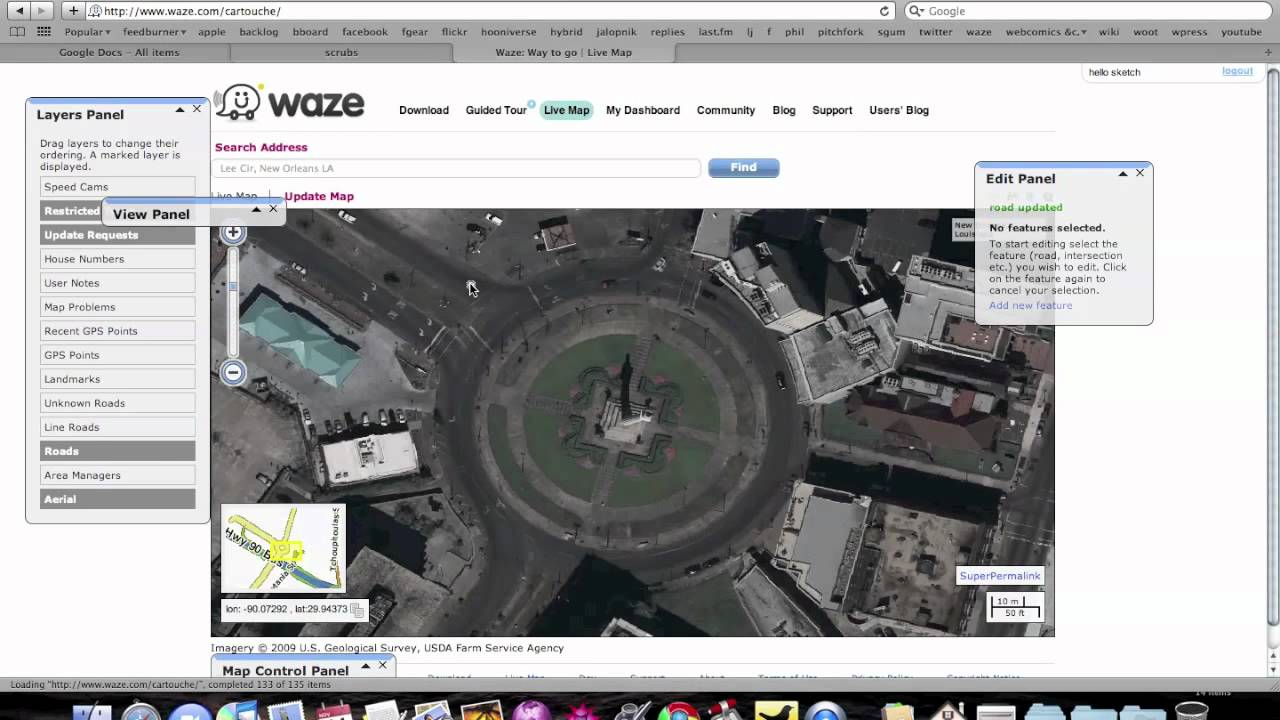 Creating a roundabout with Waze - YouTube