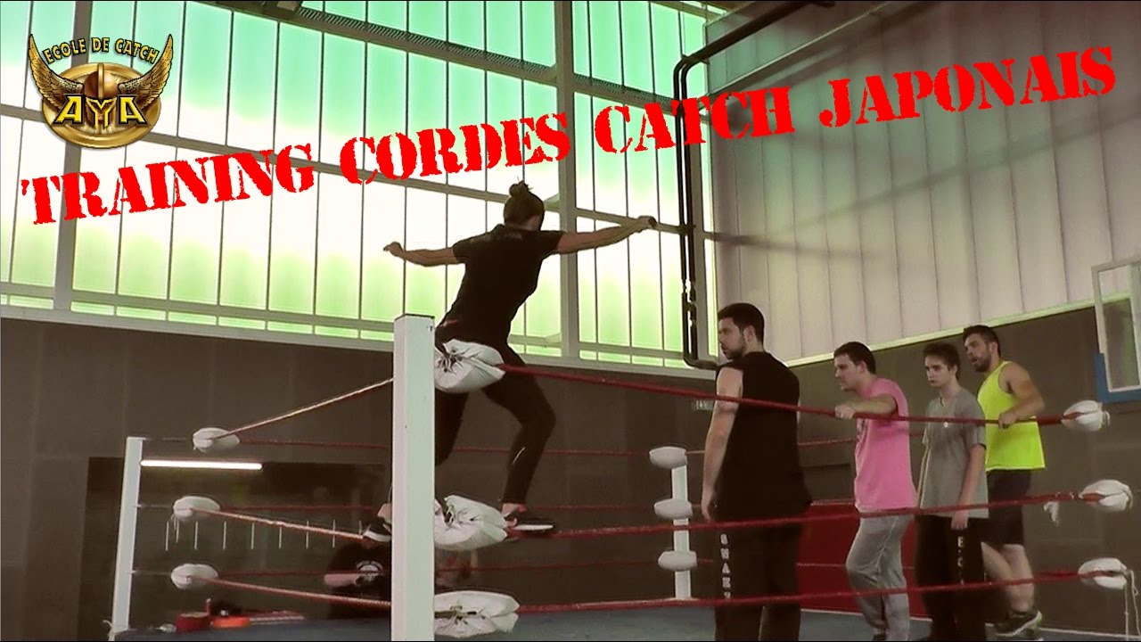 TRAINING CORDES Catch Japonais - Stage catch Japonais - Ecole de Catch ...