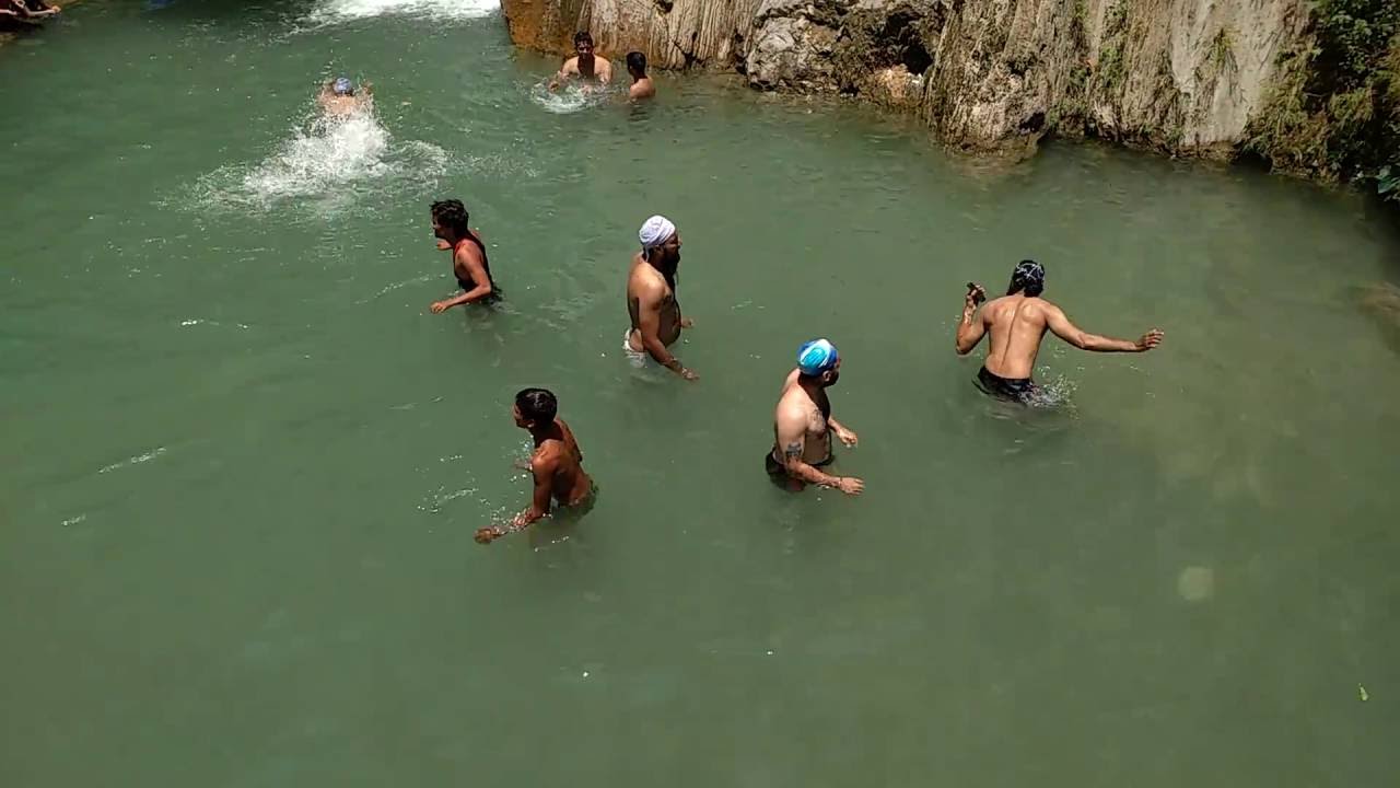 Neer gaddu water falls Rishikesh - YouTube