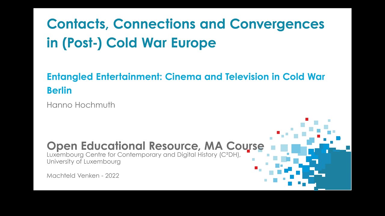 Entangled Entertainment: Cinema and Television in Cold War Berlin - YouTube